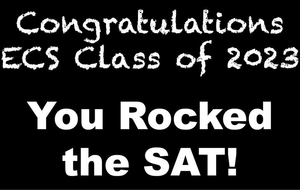 Outstanding SAT Scores Ellsworth Community School Outstanding SAT Scores Ellsworth Community School